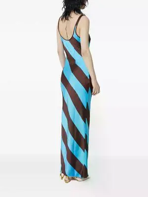 SAMSOE SAMSOE Striped Maxi Dress