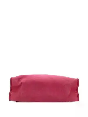 Hermès Herbag Zip Leather And Toile 31 Shoulder Bag - Brown