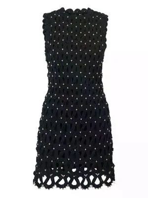 Carolina Herrera Crocheted Mini Dress