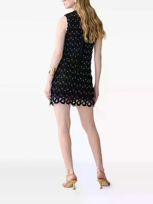 Carolina Herrera Crocheted Mini Dress