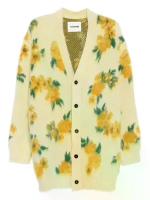 Jil Sander Floral Cardigans For Women
