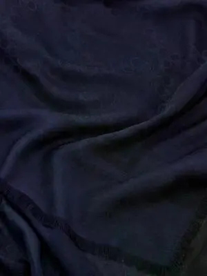 FERRAGAMO Gancini Shawl - Blue