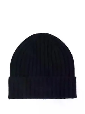 MC2 SAINT BARTH Ribbed Beanie - Blue