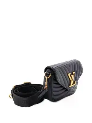 LOUIS VUITTON New Wave Multi Pochette Quilted Leather Crossbody Bag