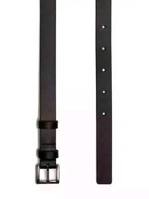 12 STOREEZ Square-buckle Leather Belt