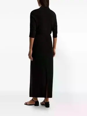 12 STOREEZ Side-slit Maxi Skirt