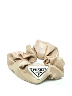 Prada Triangle-logo Scrunchie
