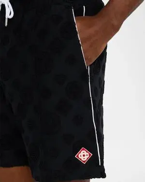 Casablanca Monogram Jacquard Towelling Shorts