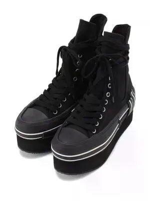 LIMI FEU Round-toe Lace-up Sneakers