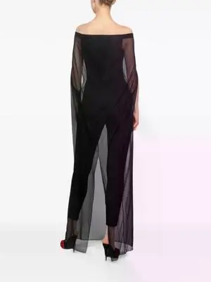 Brandon Maxwell Samira Off-shoulder Jumpsuit