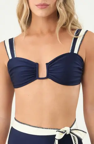 BOAMAR Chloe Bikini Top - Blue