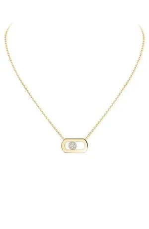 Messika So Move Pendant Necklace - Yellow Gold