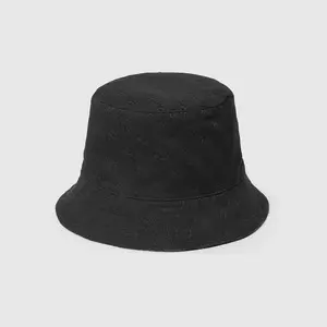 Gucci Reversible Gg Canvas Bucket Hat - Black
