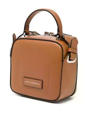 Karl Lagerfeld K/circle Perforated Mini Bag