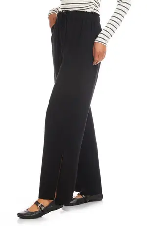 Fifteen Twenty Helen Jersey Drawstring Wide Leg Pants