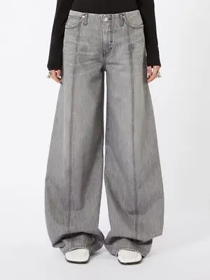 Max Mara Oversized Denim Trousers