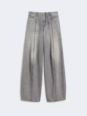 Max Mara Oversized Denim Trousers