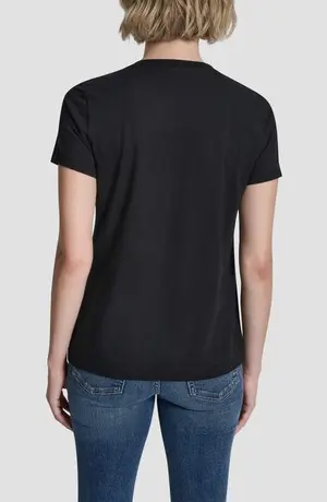 Dkny Logo Graphic T-shirt - Black