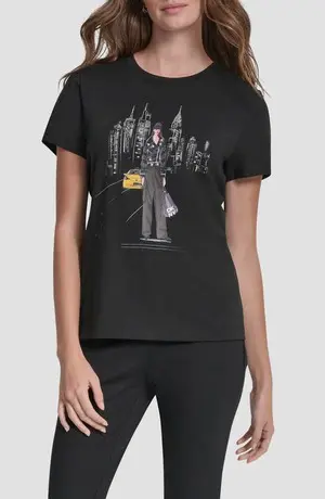 Dkny Graphic T-shirts For Women