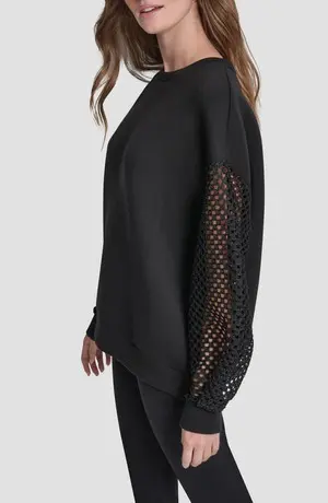 Dkny Fauchet Sleeve Pullover Top