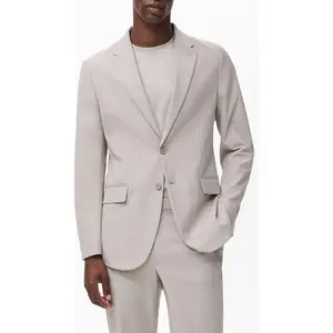 Mango Slim Fit Thermolite Suit Jacket - Beige