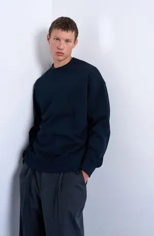 Topman Oversized Cotton Sweatshirt