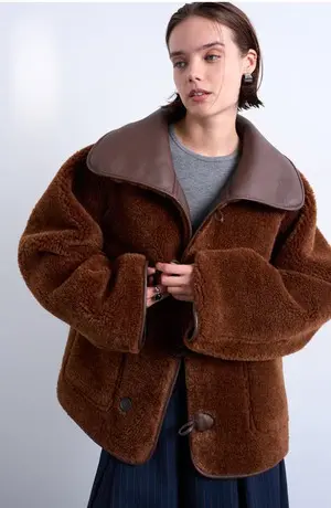 Topshop Shearling Jackets For Women