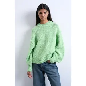 Topshop Oversized Crewneck Sweater