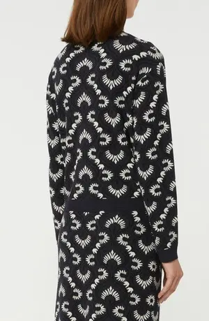 Max Mara Abstract Print Crewneck Sweater