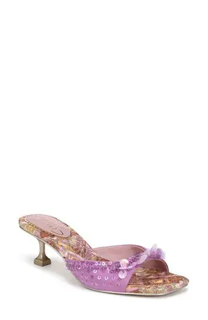 CIRCUS NY BY SAM EDELMAN Juliana Sequin Sandal - Spring Lilac