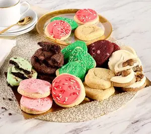 CHERYL'S 24 Piece Holiday Favorites Cookie Assortment - One-color