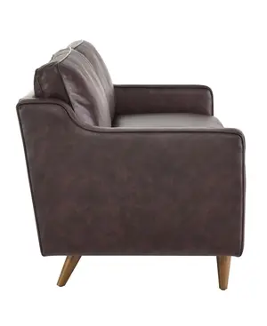 MODWAY Impart Genuine Leather Sofa