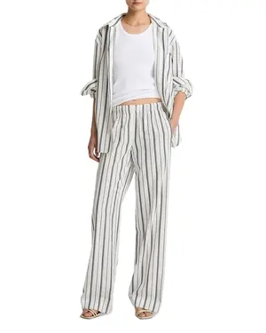 Vince Resort Stripe Drawstring Pants