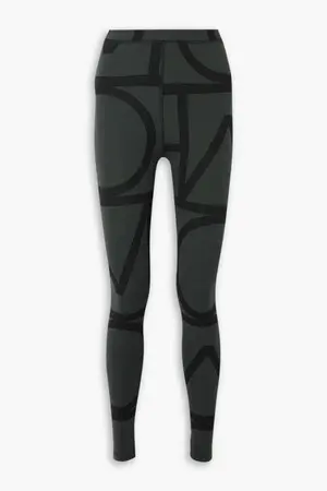 TOTEME Printed Stretchjersey Leggings