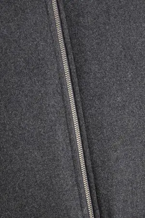 TOTEME Quilted Wool-blend Flannel Jacket - Anthracite