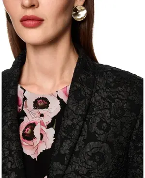 MARC CAIN Floral Pattern Blazer