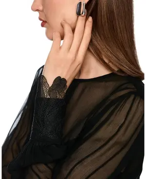 MARC CAIN Delicate Viscose Crepe Blouse