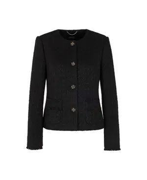 MARC CAIN Shimmering Boucle Jacket