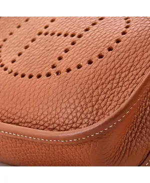 Hermès Tpm Evelyne Gen Iii Clemence - Brown