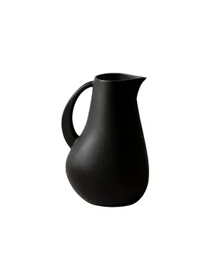 GHARYAN STONEWARE Kuduo Pitcher - Matte Black