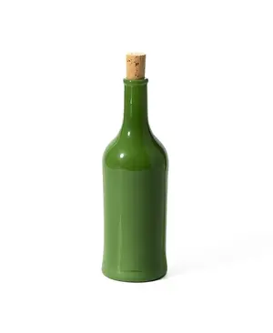 GHARYAN STONEWARE Brutto Olive Oil Dispenser - Shiny Green