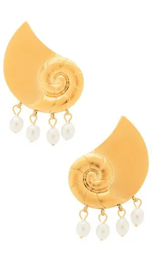 CASA CLARA Nami Dangle Earrings - Gold
