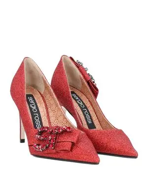 SERGIO ROSSI Textile Fiber Pumps