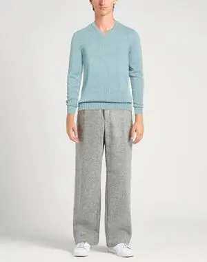 Alpha Studio Long Sleeve Cotton-linen Sweater