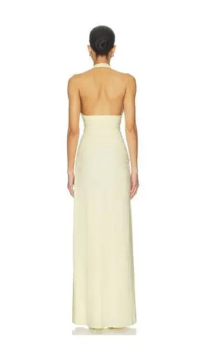 MAYGEL CORONEL Villadiego Gown - Vanilla