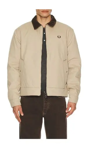 Fred Perry Cotton Caban Jacket
