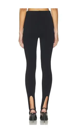 SEROYA Kelsey Stirrup Legging - Black