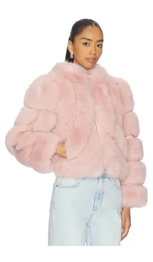 Adrienne Landau Icon Fur Jacket