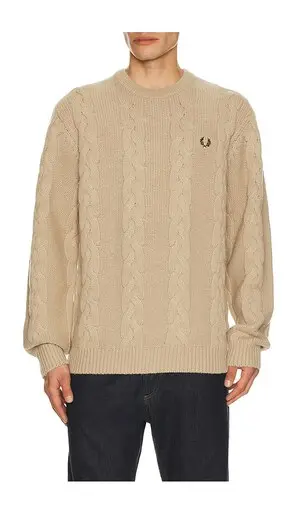 Fred Perry Embroidered Sweaters For Men