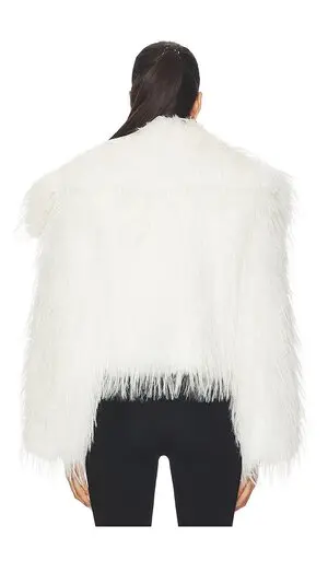 Adrienne Landau Lilith Faux Fur Jacket